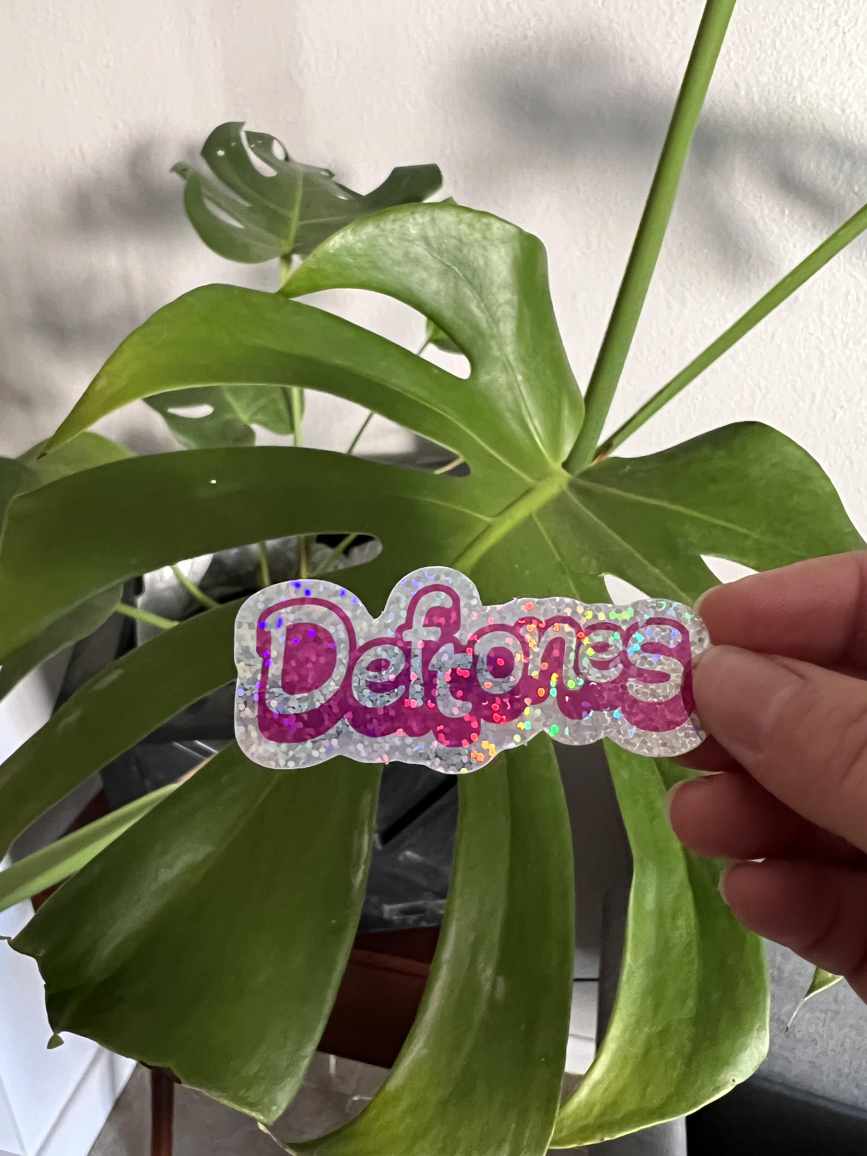 Deftones Girly Pop Glitter Sticker – Foolish Mortal Graveyard